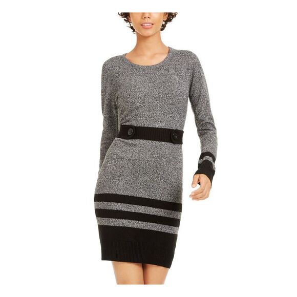 BCX | Dresses | Bcx Dress Black Long Sleeve Short Dress M | Poshmark